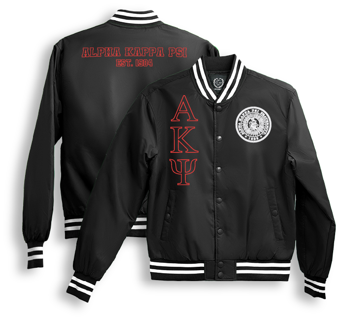 Alpha Kappa Psi Bomber Jackets – Greek Graduate