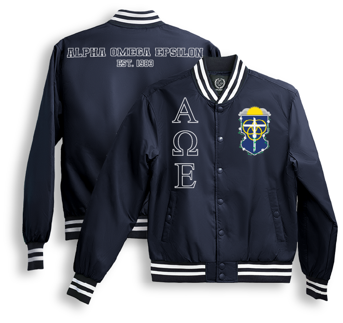 Alpha Omega Epsilon Bomber Jackets – Greek Graduate