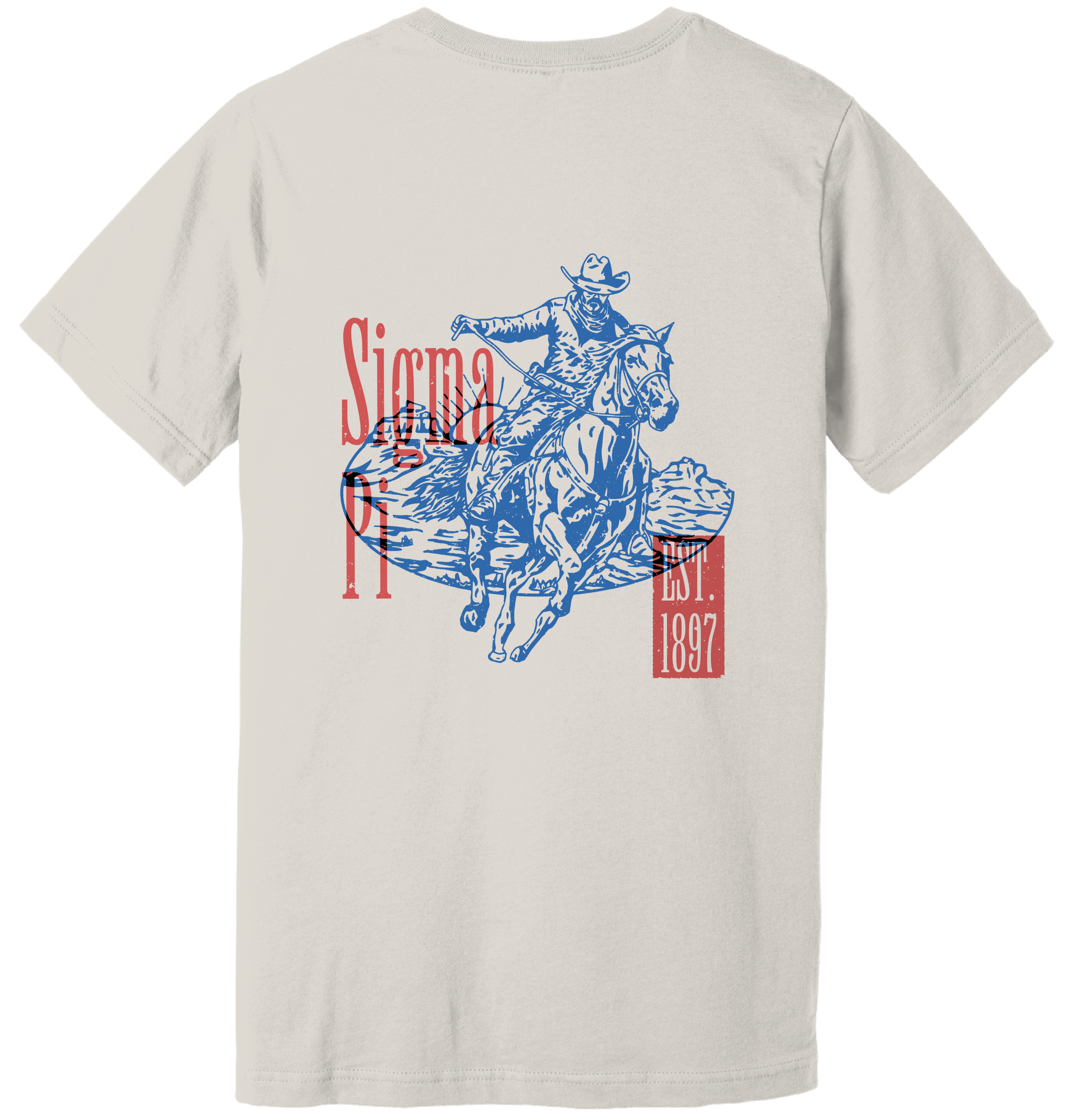 Sigma Pi Cowboy Graphic T-Shirt – Greek Graduate