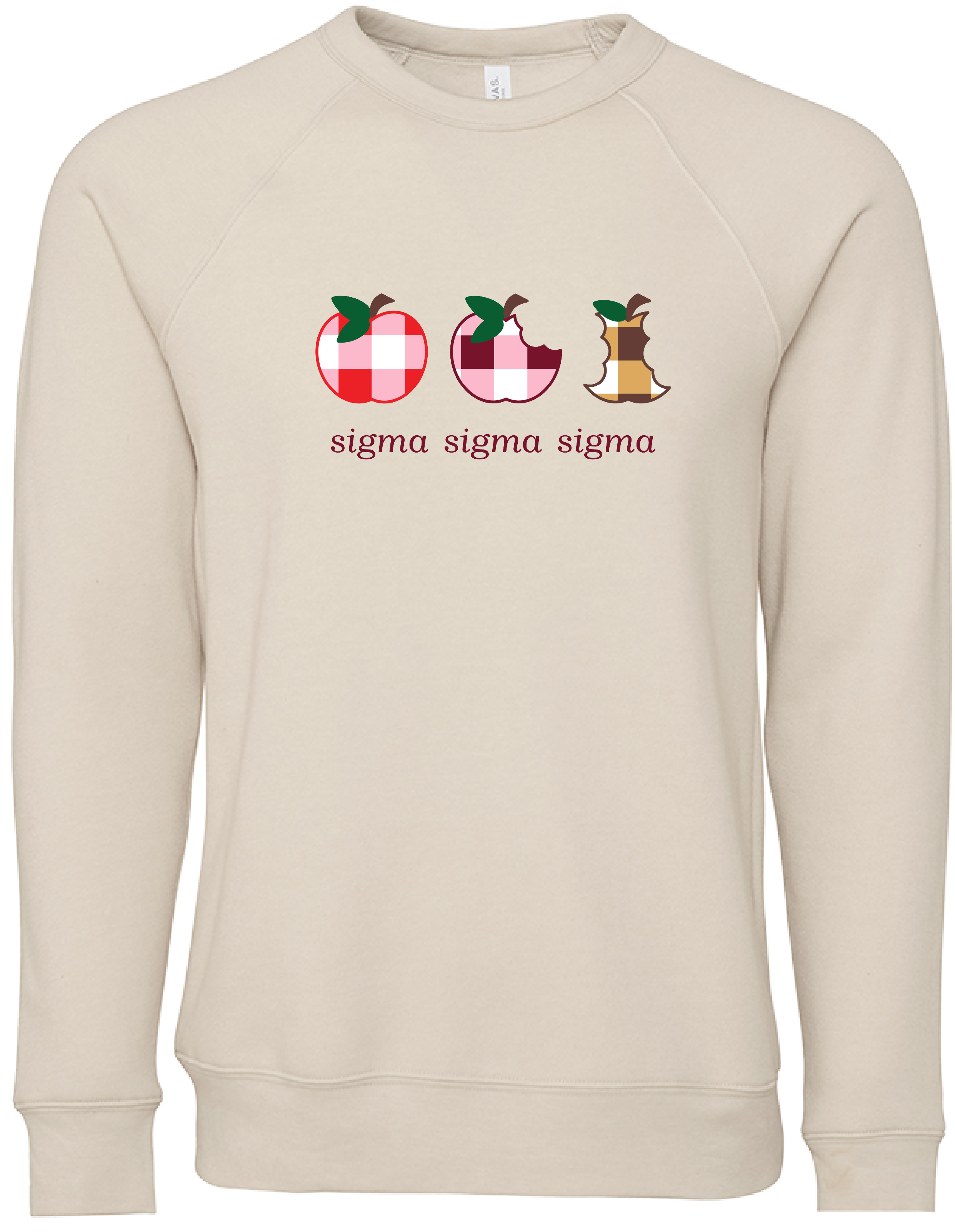 Sigma Sigma Sigma Apple Evolution Crewneck – Greek Graduate