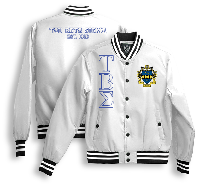 Tau Beta Sigma Bomber Jackets – Greek Graduate