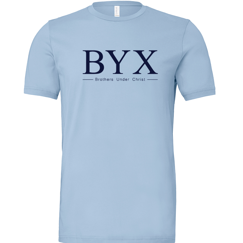 Beta Upsilon Chi Lettered Short Sleeve T-Shirts – Greek Graduate